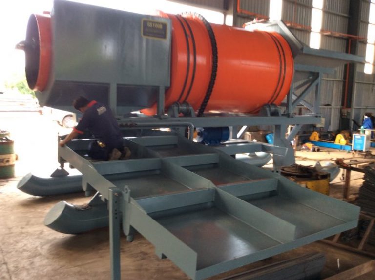 ALLUVIAL GOLD SCRUBBER TROMMEL FOR SALE - Mine Graveyard