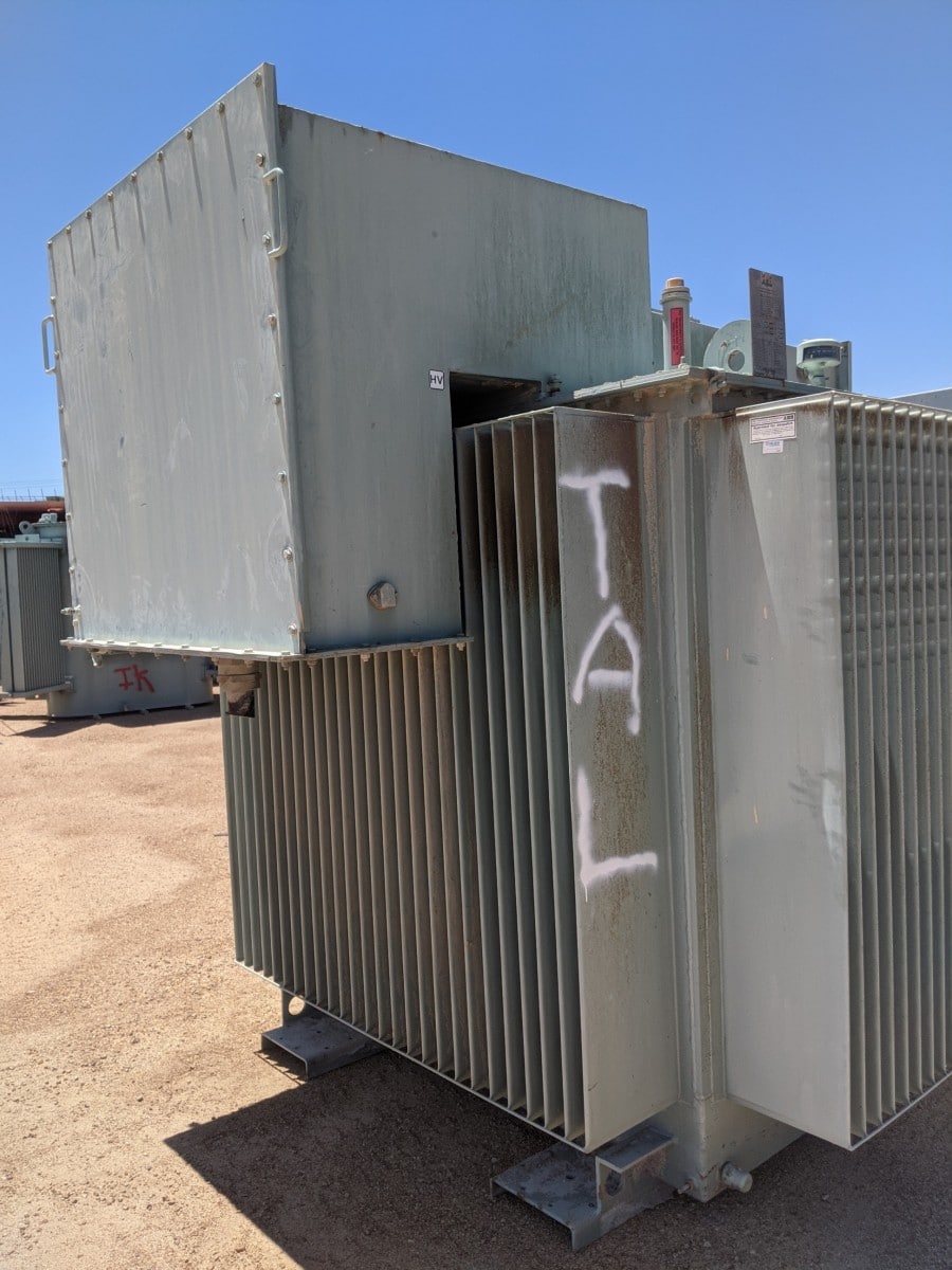 ABB 2500 kva Transformer - Mine Graveyard