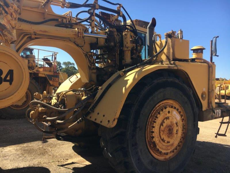 Cat 627 B scraper for sale - Mine Graveyard
