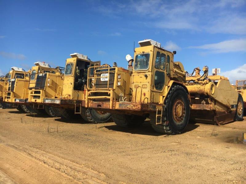 Cat 637D Scrapers for sale - Mine Graveyard