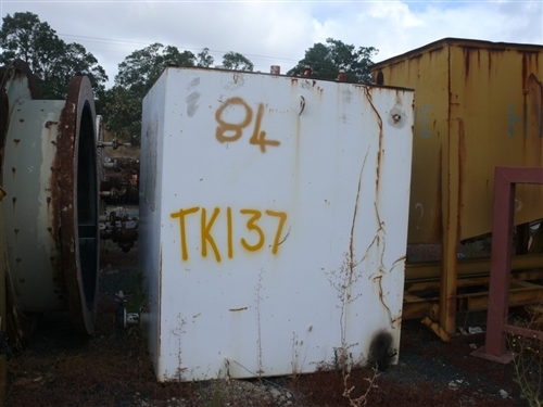 Square Steel Tank for sale - Mine Graveyard
