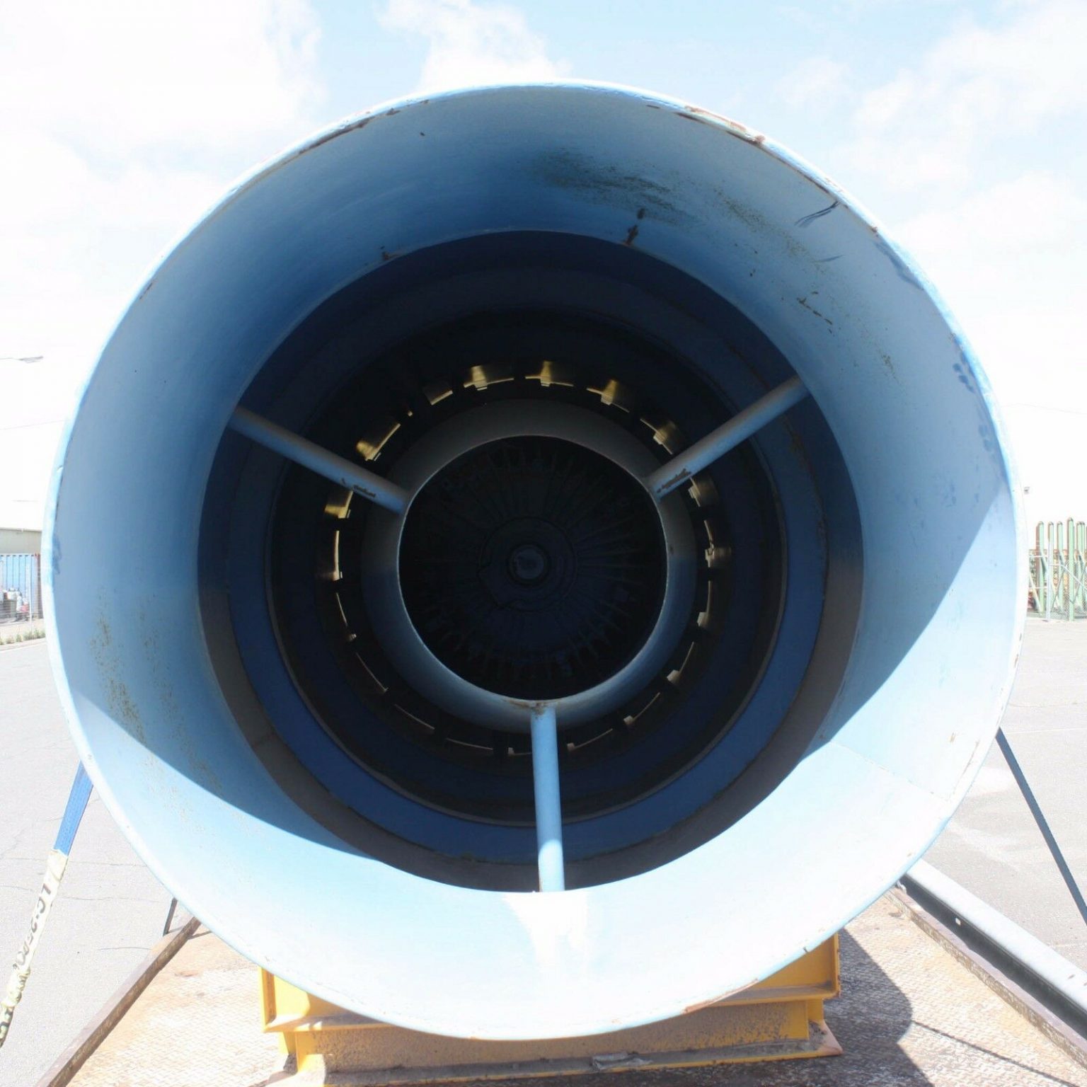 UNDERGROUND Mine MINING VENTILATION UNIT axial FAN 46″ DIAMETER Howden ...