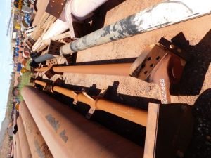 Tank agitator shafts for sale - Mine Graveyard