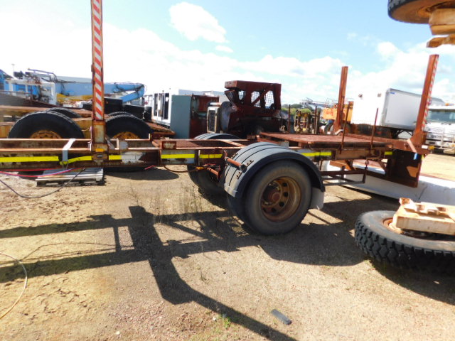 Truck trailer ex log carrier - Mine Graveyard